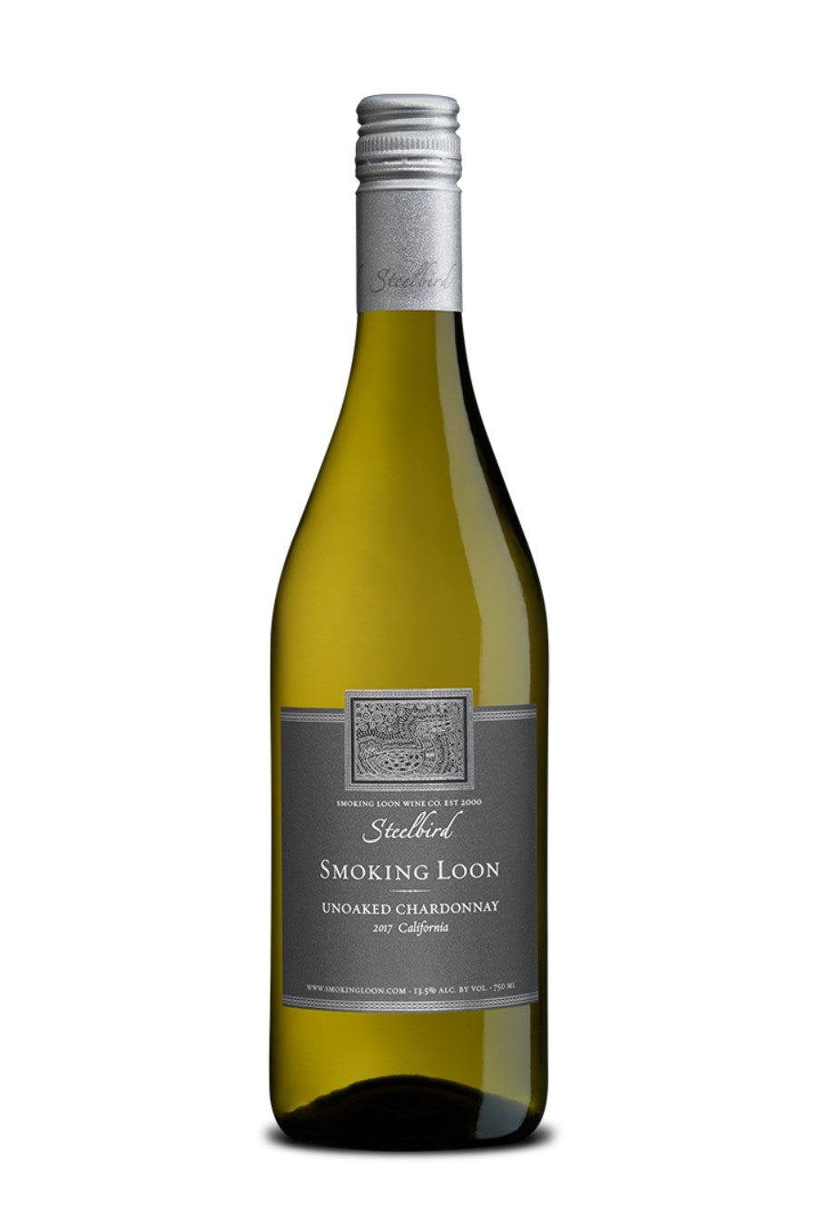 Smoking Loon Steelbird Unoaked Chardonnay 2022 (750 ml)