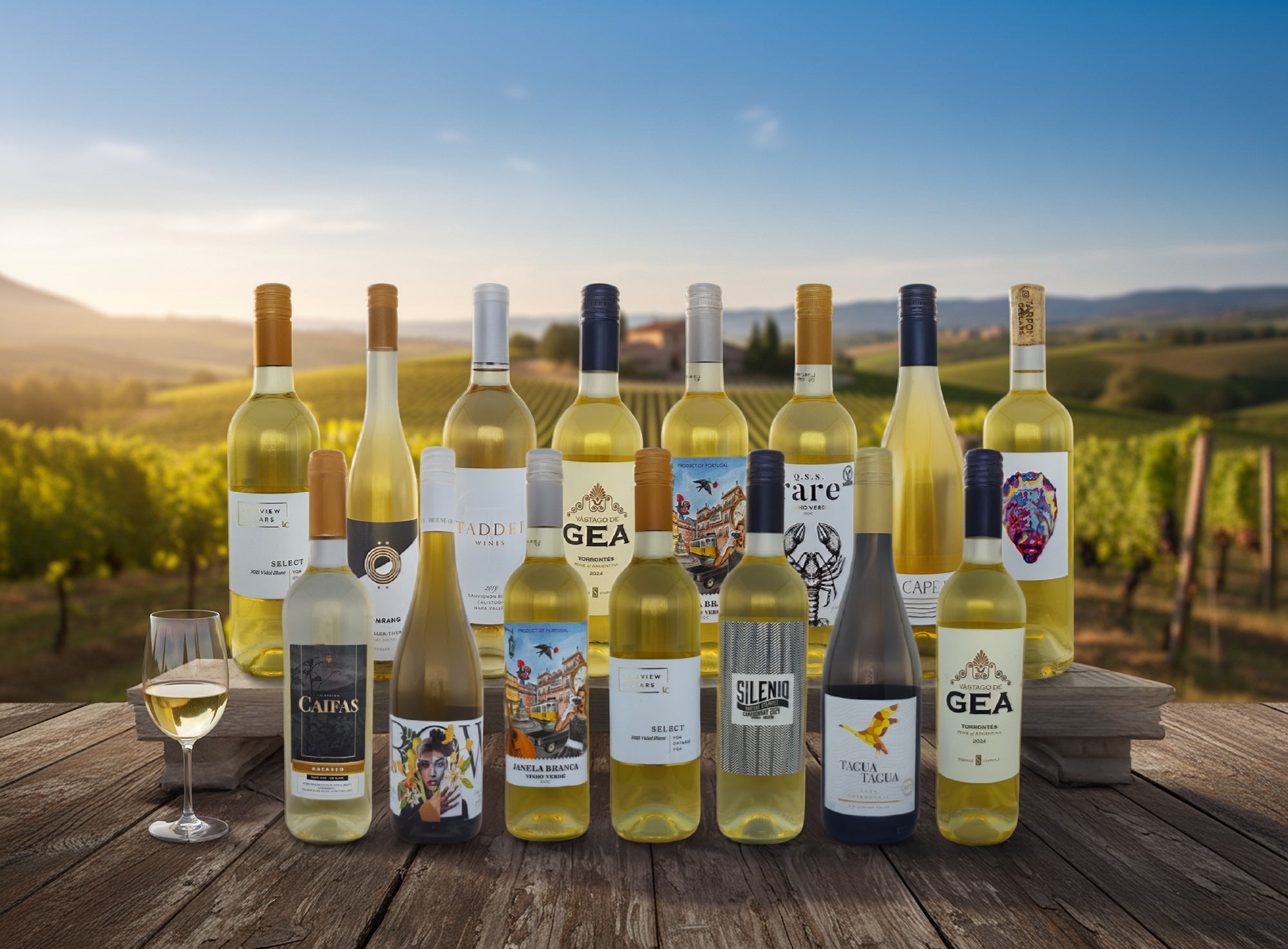 Dry White Wine Set