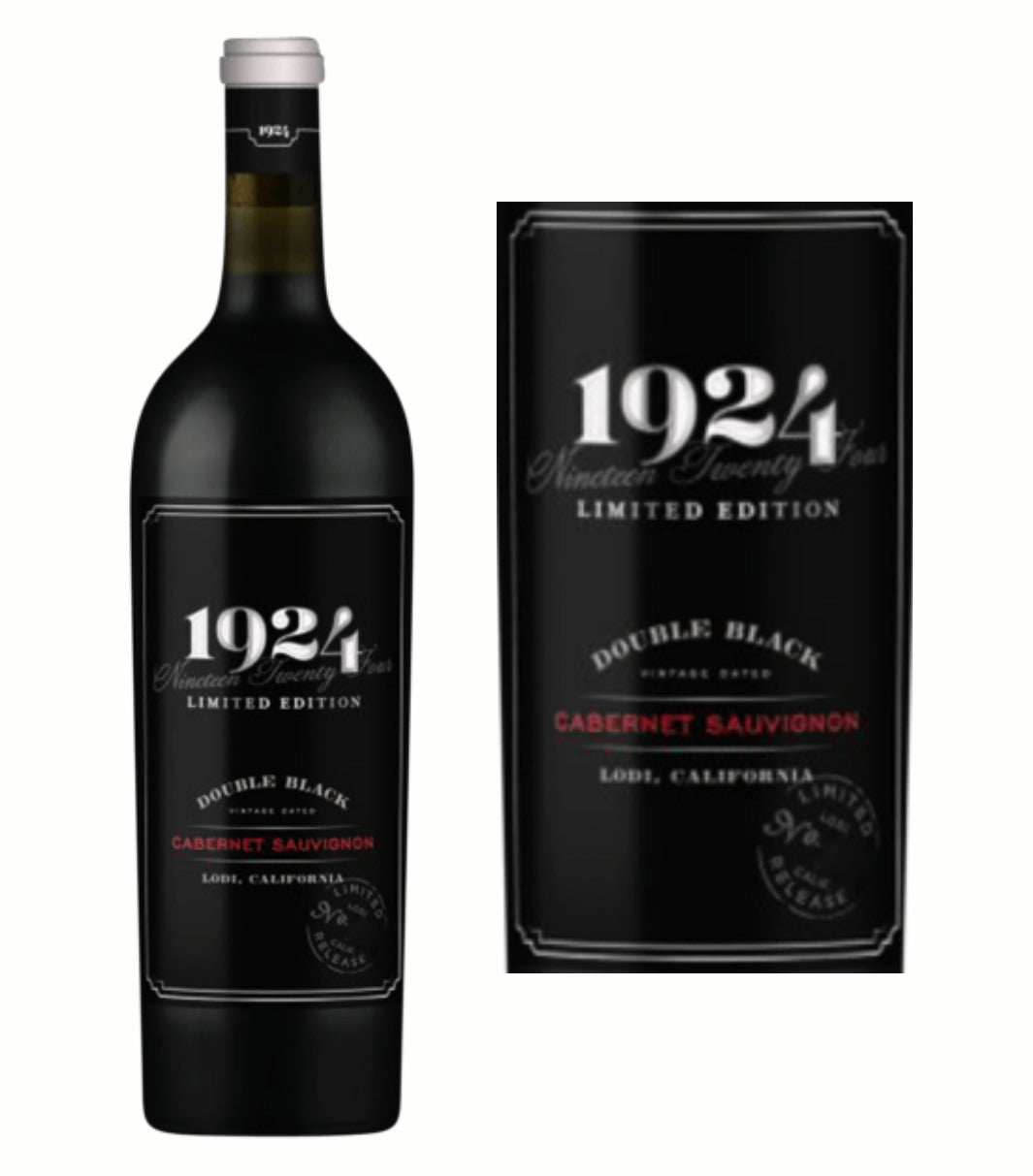 1924 Double Black Cabernet Sauvignon 2023 | Rich and Full-Bodied Red ...