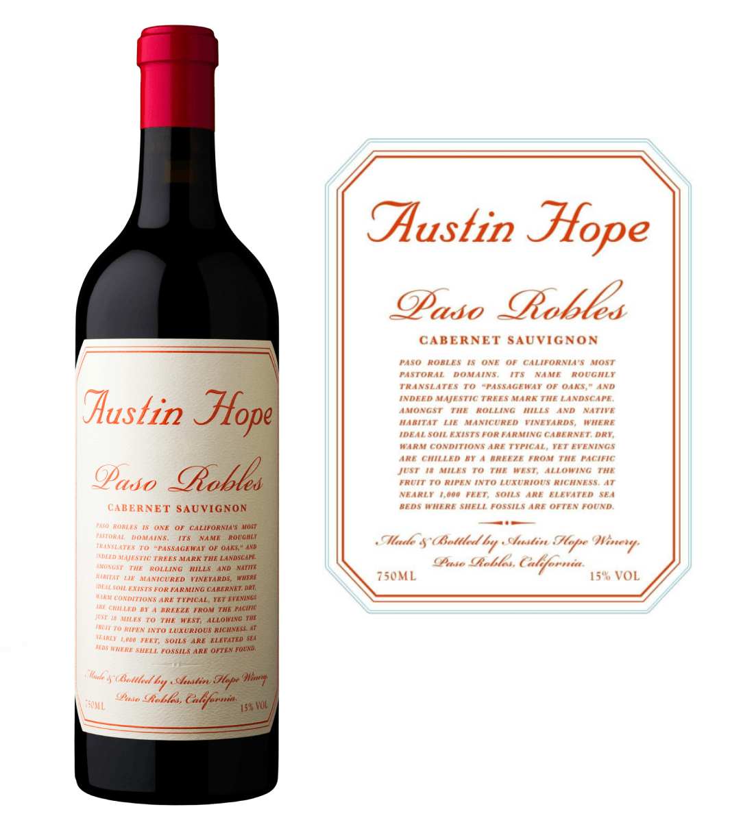 Austin Hope Cabernet Sauvignon 2023 | Dark Fruit and Spicy Aromas ...