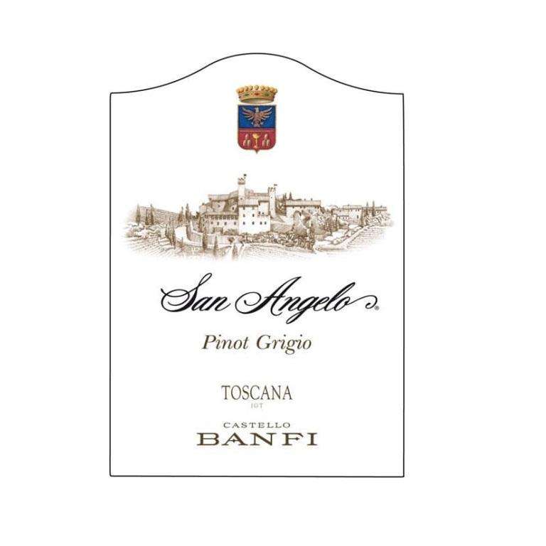 Banfi San Angelo Pinot Grigio Toscana 2022 | Crisp and Refreshing White ...
