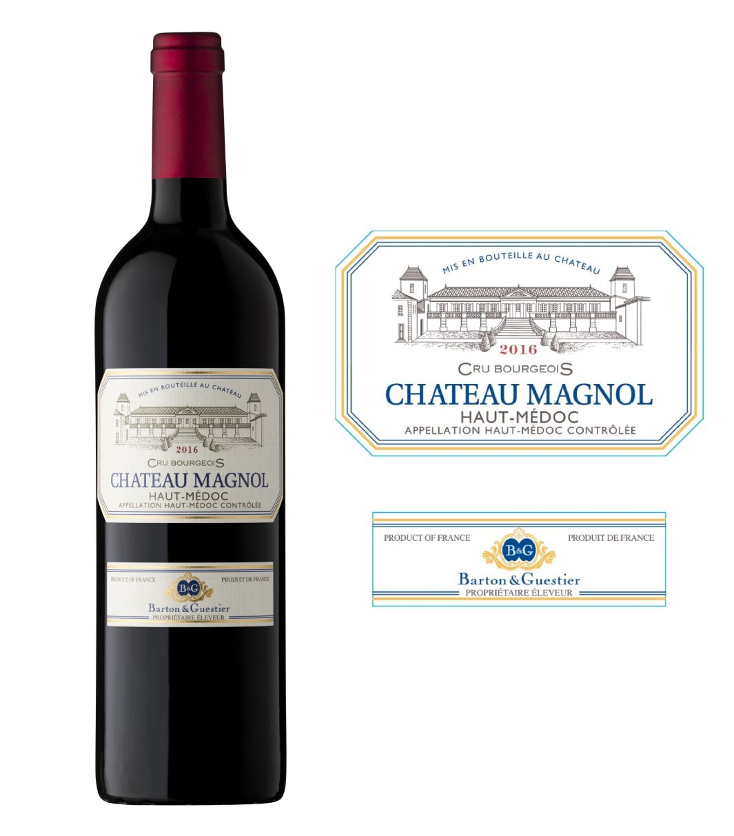 Barton & Guestier Chateau Magnol Haut Medoc 2019 | Classic French Red ...