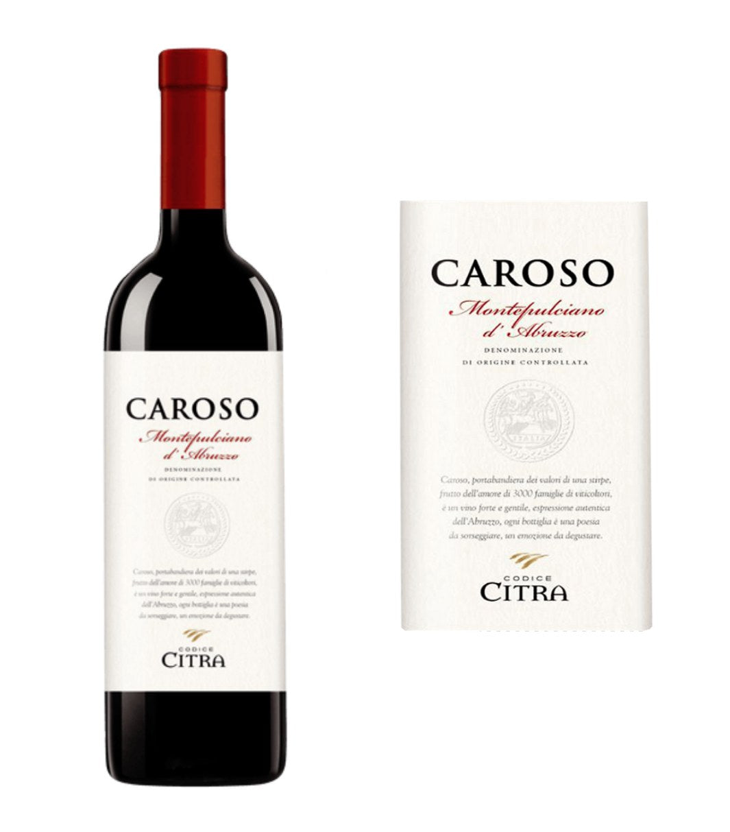 Citra Caroso Montepulciano d’Abruzzo Riserva 2010 | Full-Bodied Red ...