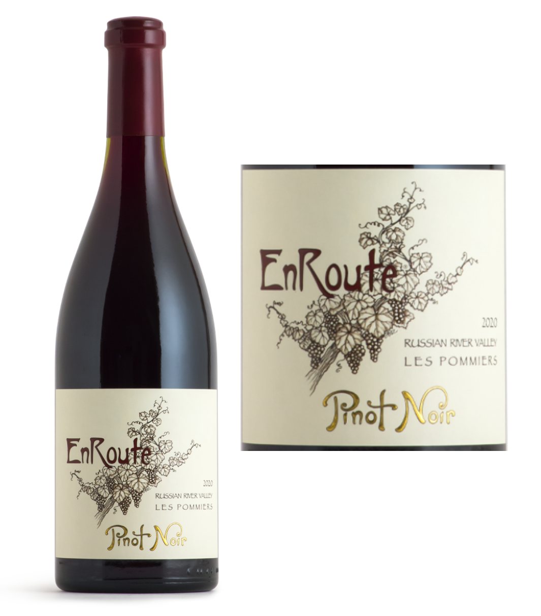 EnRoute Les Pommiers Pinot Noir 2023 | Bold & Structured Pinot Noir ...