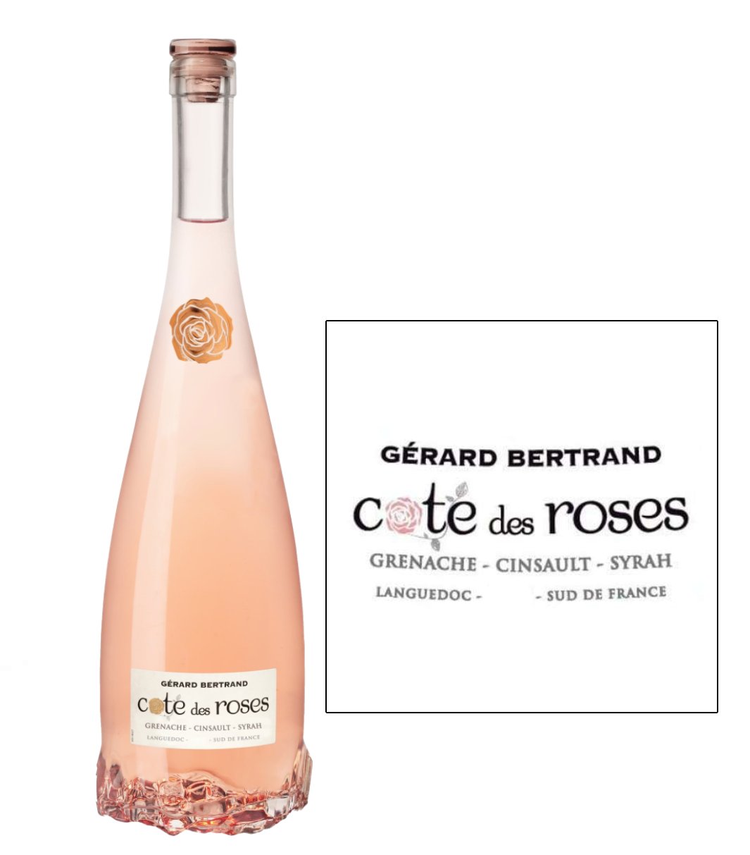 DAMAGED LABEL: Gerard Bertrand Cote des Roses Rose (750 ml)