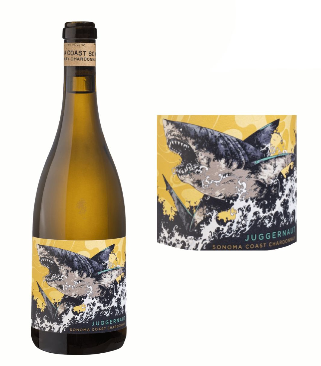 Juggernaut Sonoma Coast Chardonnay 2021 | Rich and Luxurious White Wine ...