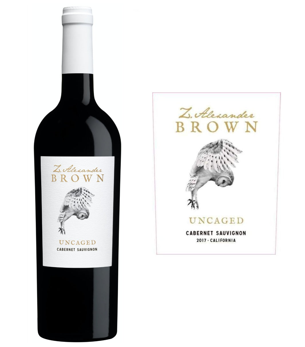 DAMAGED LABEL: Z. Alexander Brown Uncaged Cabernet Sauvignon 2022 (750